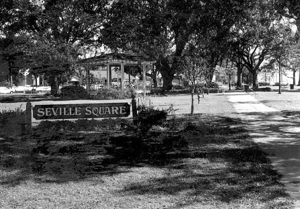 Florida Memory • Seville Square - Pensacola, Florida.