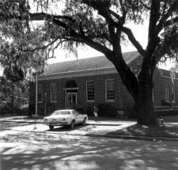 Florida Memory • United States post office building - Madison, Florida