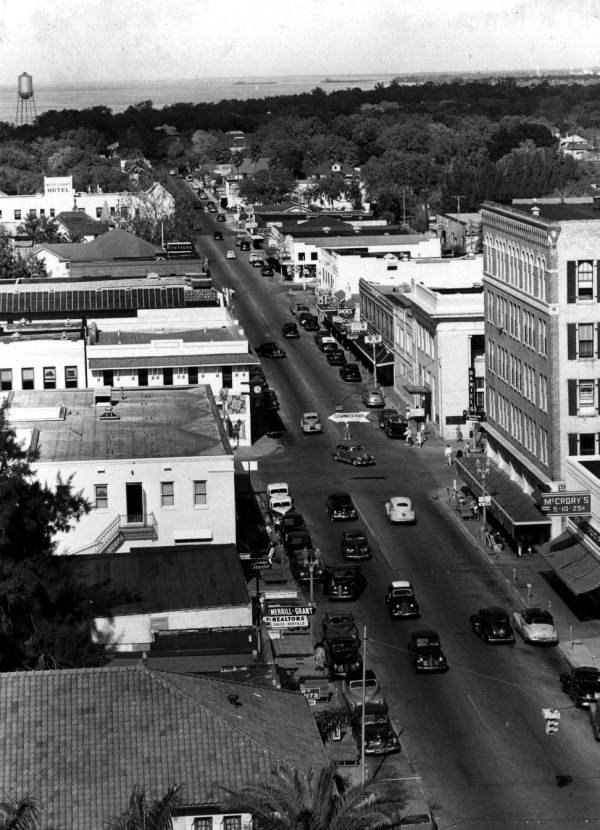 Florida Memory • Fort Harrison Avenue - Clearwater, Florida
