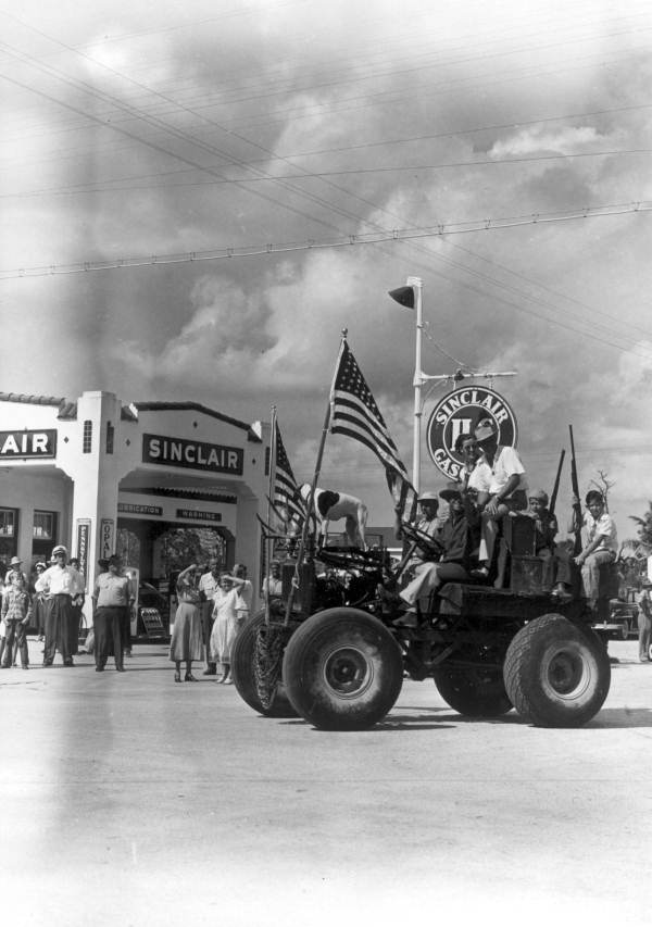 Florida Memory • Swamp Buggy Day parade - Naples, Florida