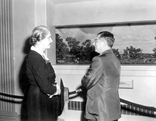 Florida Memory • Mrs. Lillian Saunders and Composer Irving Caesar ...
