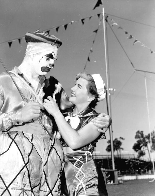 Florida Memory • Two circus performers from the Sarasota High School ...