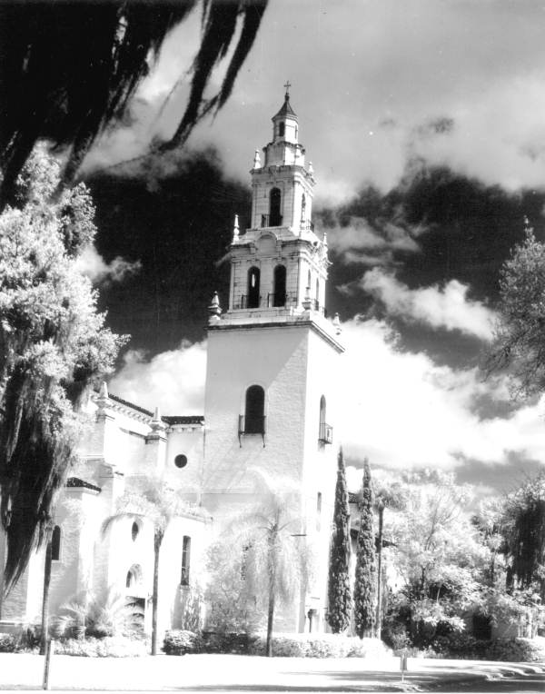 Florida Memory • Knowles Chapel on the campus of Rollins College ...