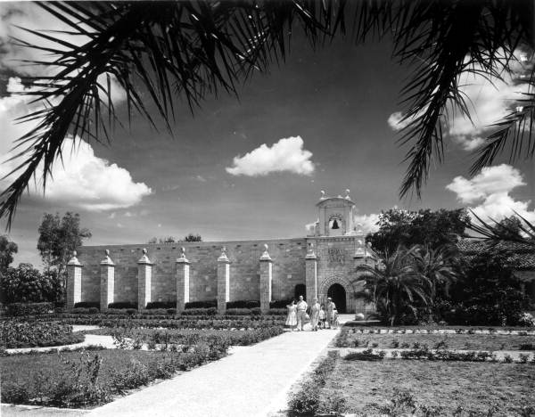 Florida Memory • Ancient Spanish monastery- Miami Beach, Florida