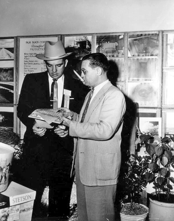 Florida Memory • Tennessee governor Clement with Lamar Allen W. Palm at ...