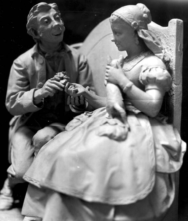 Florida Memory • Work of John Roberts on display at the Lightner Museum ...