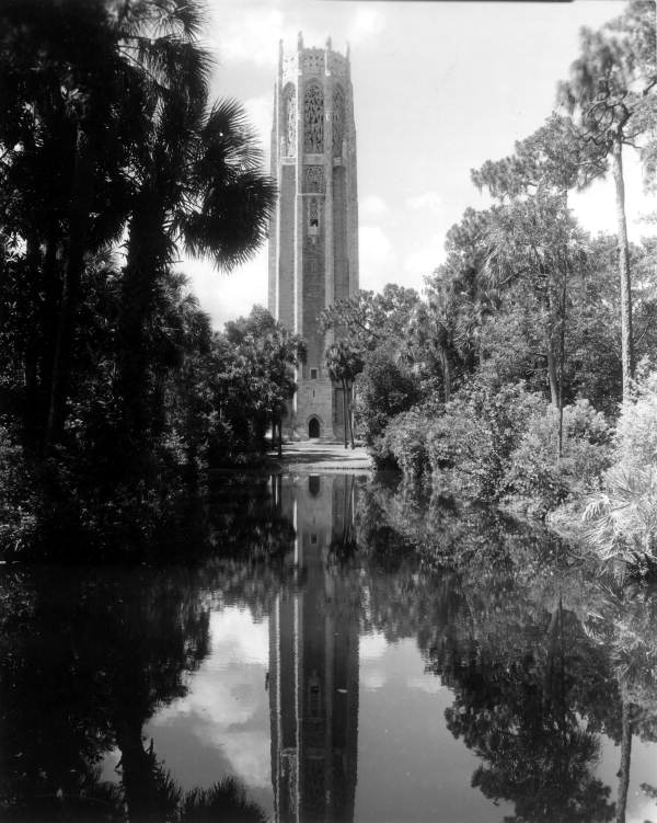 Florida Memory • View of Bok Tower - Lake Wales, Florida