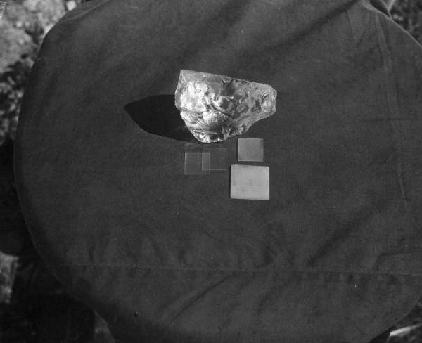 Florida Memory • View of quartz crystals in various stages of ...