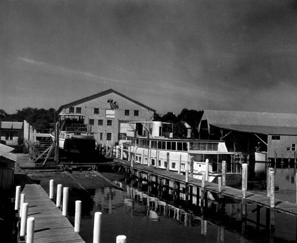 Florida Memory Boat At Daytona Beach Boat Works Daytona Beach