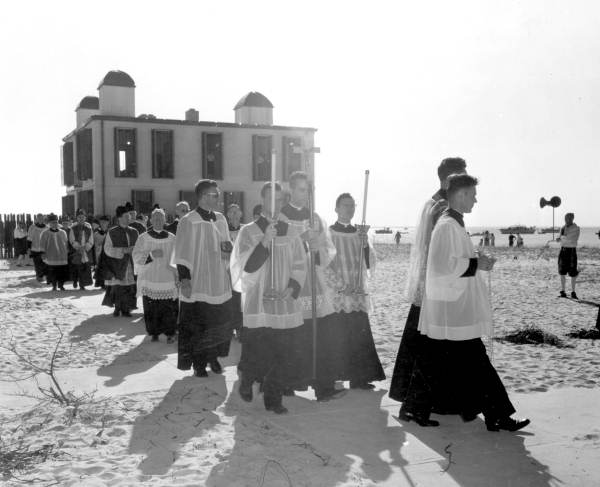 Florida Memory • Quadricentennial Festival ceremonies - Pensacola, Florida