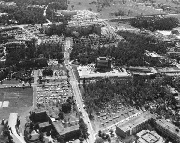 Florida Memory • Aerial view of the University of Florida - Gainesville ...
