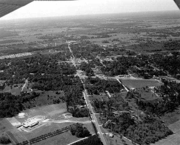 Florida Memory • Aerial view of Gainesville landscape.