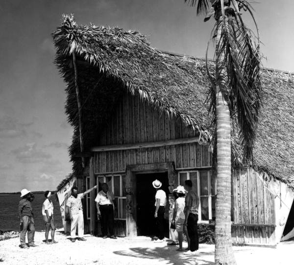 Florida Memory • The "Hut" located at Newfound Harbor - Florida Keys ...