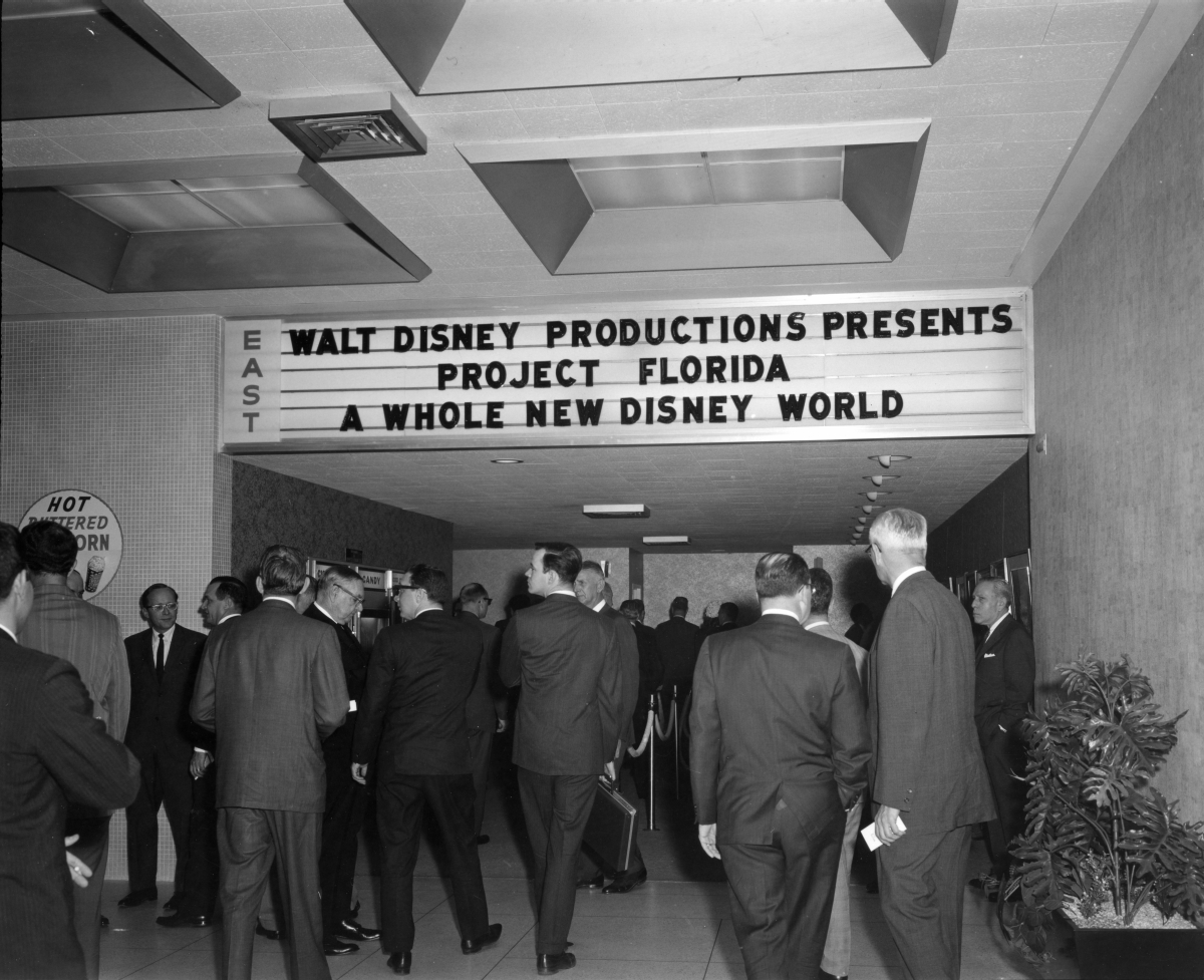 Florida Memory • Disney World press conference - Orlando, Florida
