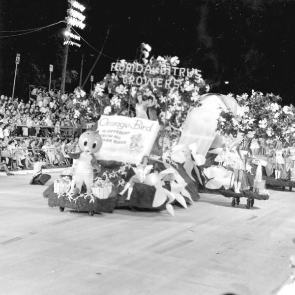 Florida Memory • Orange Bowl Festival parade float - Miami, Florida