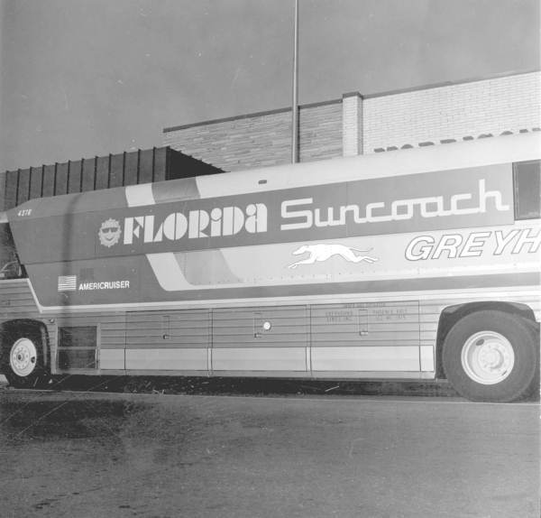 Florida Memory • Florida traveling exhibition bus