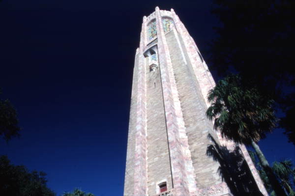 Florida Memory • View of Bok Tower - Lake Wales, Florida.