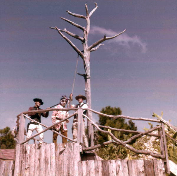 Florida Memory • Hangin' tree in ghost town at Floridaland.