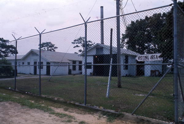 Florida Memory • Visiting area at the Apalachee Correctional ...