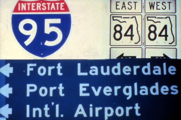 Interstate 95 Florida Sign