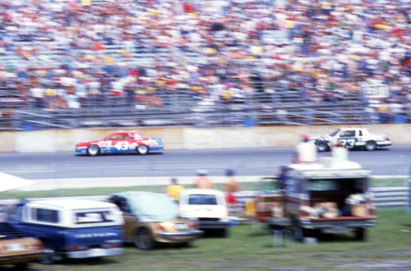 Florida Memory • Scene from the Firecracker 400 race in progress at the ...
