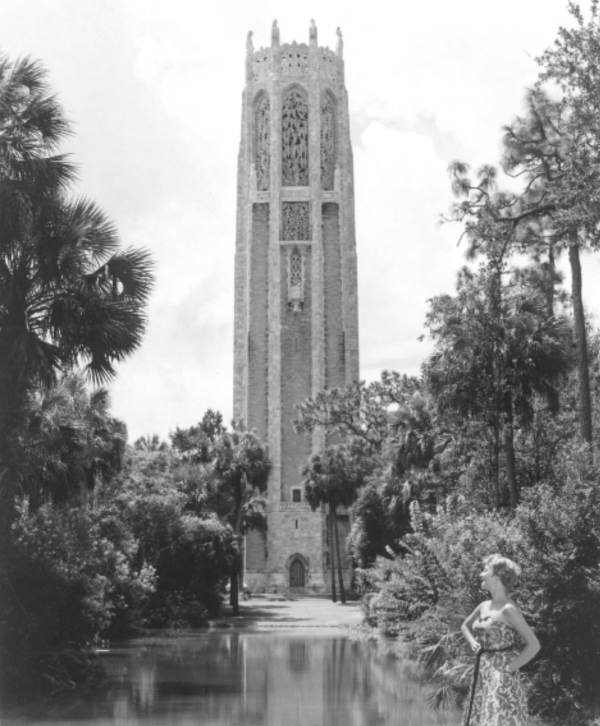 Florida Memory • View of Bok Tower - Lake Wales, Florida