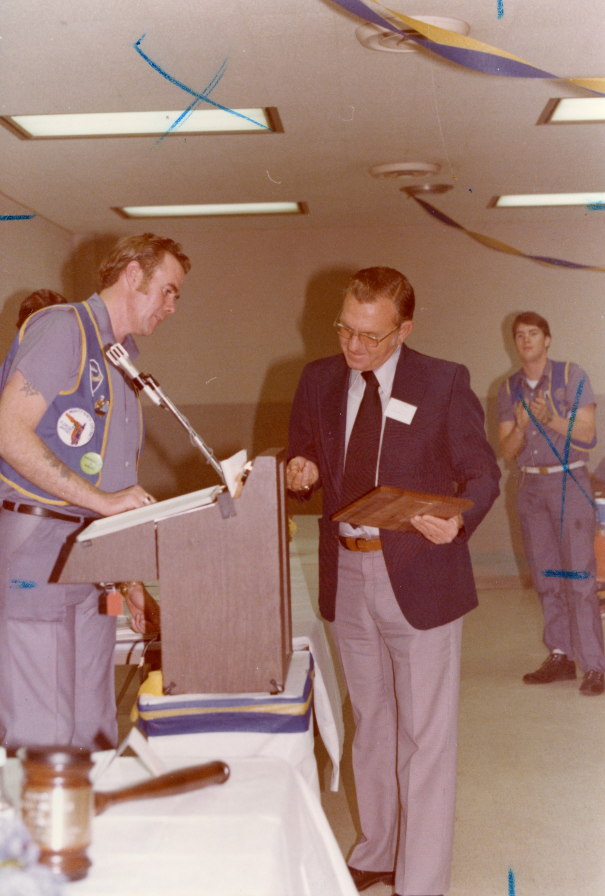 Florida Memory • Scene from an awards ceremony at the Brevard ...