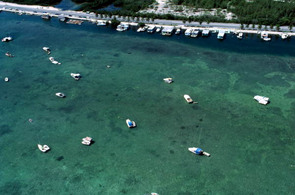 Florida Memory • Old House Boat Row off South Roosevelt Boulevard - Key ...