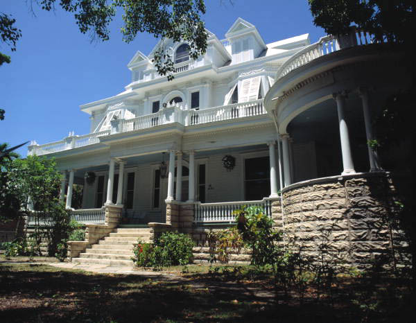 Florida Memory • Curry Mansion at 511 Caroline Street - Key West, Florida.