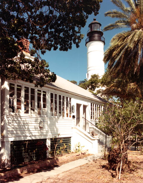 Florida Memory • Photo of Key West Lighthouse Military Museum before ...