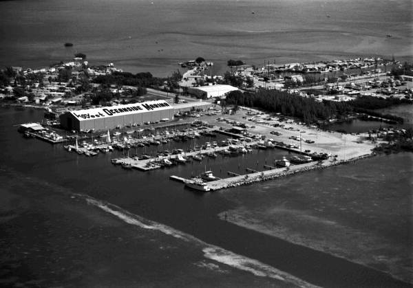 Florida Memory • Aerial view of the Key West Oceanside Marina - Stock ...