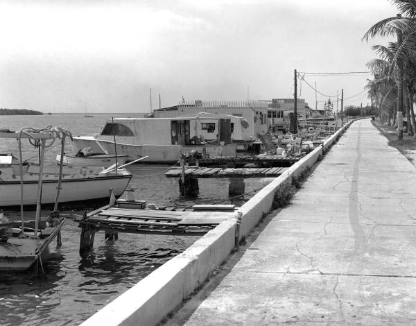 Florida Memory • Houseboat row on S. Roosevelt Blvd., Key West, FL..
