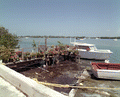 Florida Memory • Private houseboat on houseboat row section of S ...