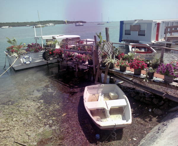 Florida Memory • Private houseboat on houseboat row section of S ...