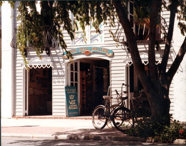 Florida Memory • Entrance to the Guild Hall Gallery located at 614 ...