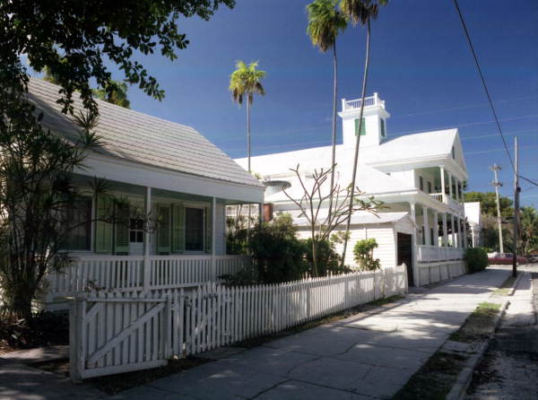 Florida Memory • Conch house on William Street..