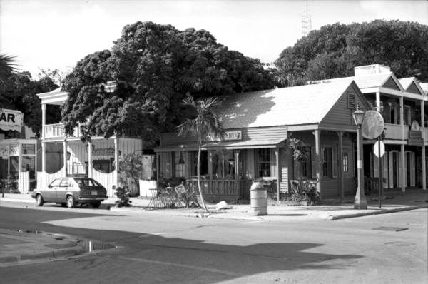 Florida Memory • Assorted businesses on Duval Street, Key West, Florida..