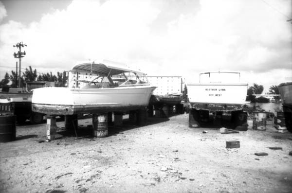 Florida Memory • View of boats at Steadman's Boat Yard - Key West, Florida.