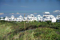 Florida Memory • The community of Seaside, Florida as viewed from the ...
