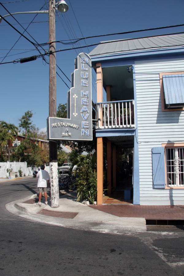 Florida Memory • Blue Heaven Restaurant at 729 Thomas Street on the ...