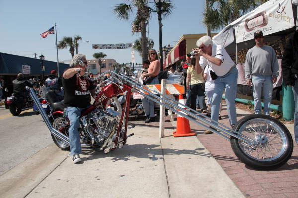 Florida Memory • Custom chopper "Jail Break" being displayed on Main ...