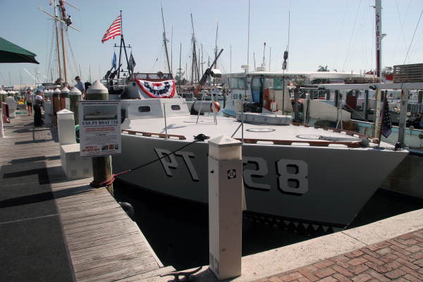 Florida Memory • PT Vosper motor torpedo boat #728 at Conch Republic ...