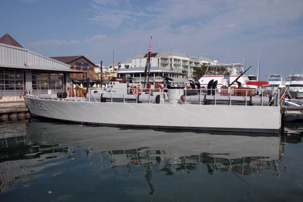 Florida Memory • PT 728 Vosper motor torpedo boat at Conch Republic ...