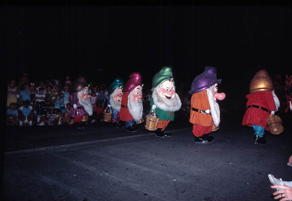 Florida Memory • Snow White's dwarves in the Main Street Electrical ...