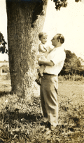 Florida Memory • Donn Dughi with his grandfather John Gregory.