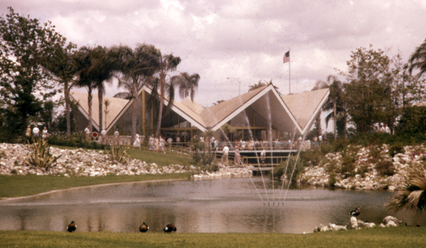 Florida Memory • Visitor pavilion at the Busch Gardens attraction in Tampa.