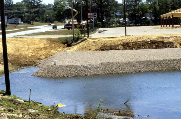 Florida Memory • View of retention pond - Leon County, Florida.