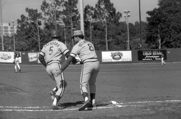 Florida Memory • Assistant coach Rod Delmonico with Vince Calandra ...