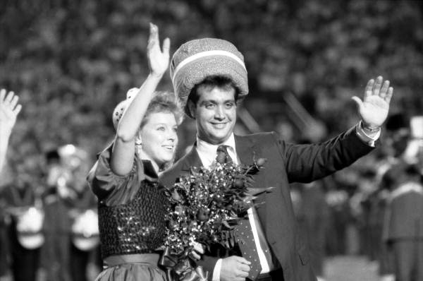Florida Memory • FSU Homecoming King and Queen wave to the spectators ...