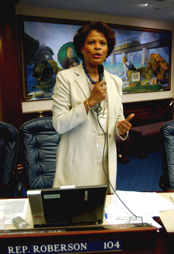 Florida Memory • Florida State Representative Yolly Roberson, D-North ...